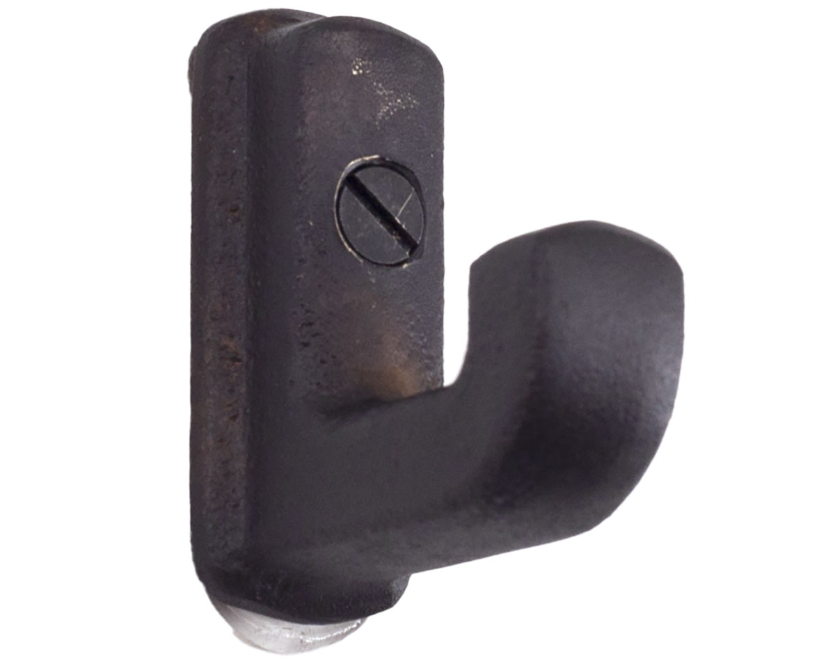 Sugatsune PXB-AB05-101-BL - 1-9/16" (40mm) Aged Cast Coat Hook - (Black ...