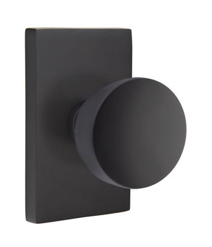 Emtek Products, Inc. LAURENT-MOD-RECT - Emtek Laurent Door Knobset w ...