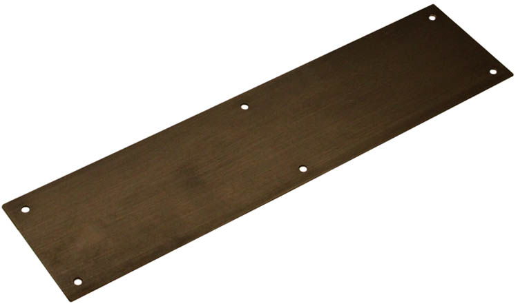 Hager 30S-4X16-DBZ - Push Plate - 4" (102mm) x 16" (406mm) (Dark Bronze ...