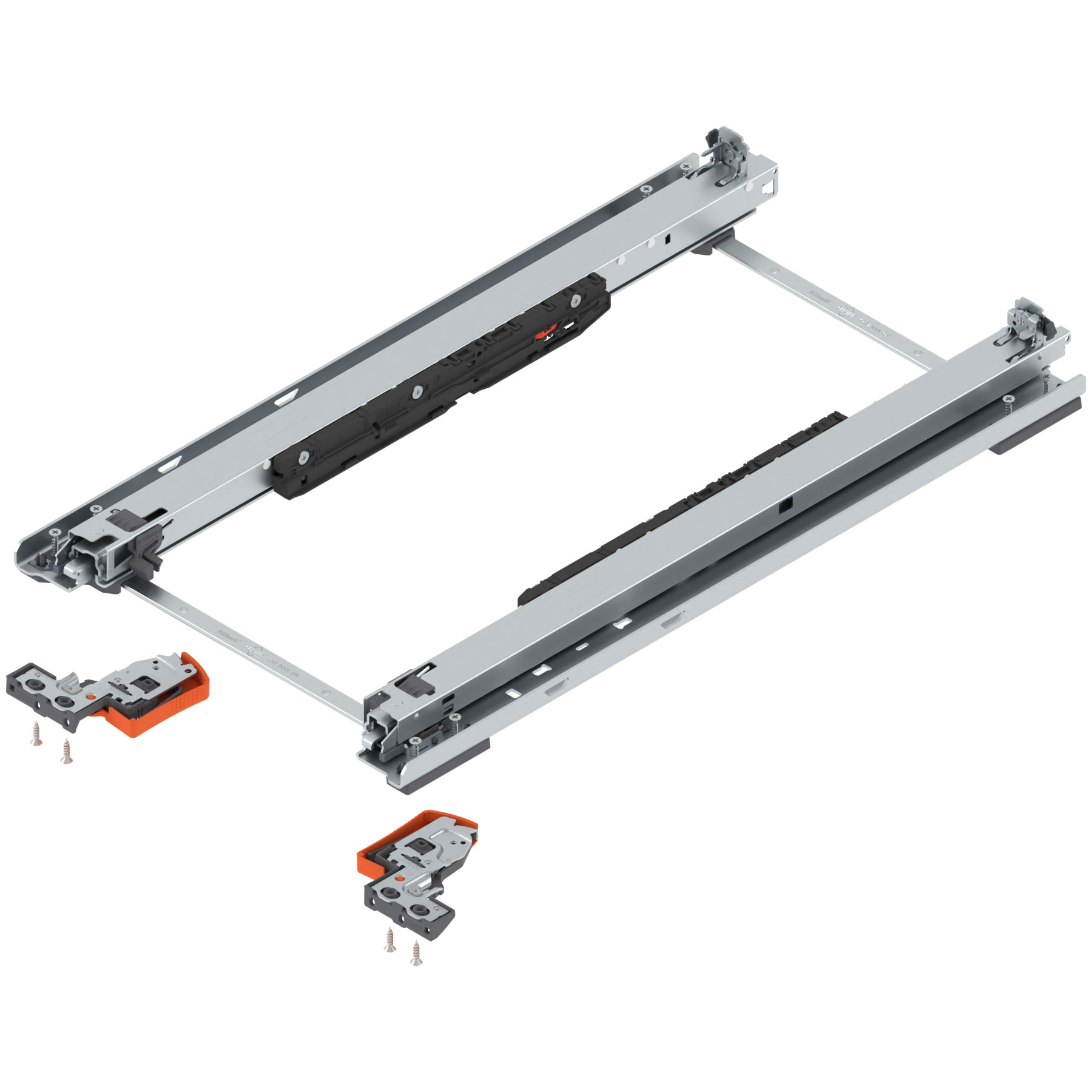 Blum MOVENTO-769R5337 - 21" (533mm) MOVENTO 769R Heavy-Duty Bottom ...