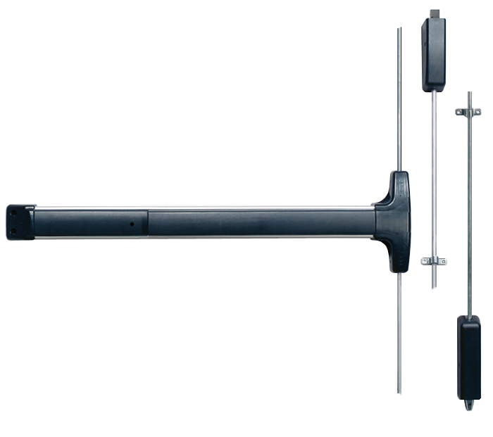 Detex V50-628-36 - V50 Series Surface Mounted Vertical Rod Exit Device ...