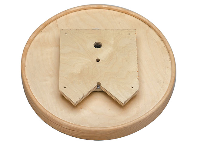 Rev-A-Shelf LD-4NW-001-28B-1 - 28" (711mm) Natural Wood Full Circle ...