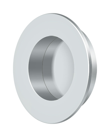 Deltana FP178U26 - Solid Brass 1-1/2" (38mm) Round Flush Pull HD - EACH ...