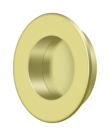 Deltana FP178U3 - Solid Brass 1-1/2" (38mm) Round Flush Pull HD - EACH ...