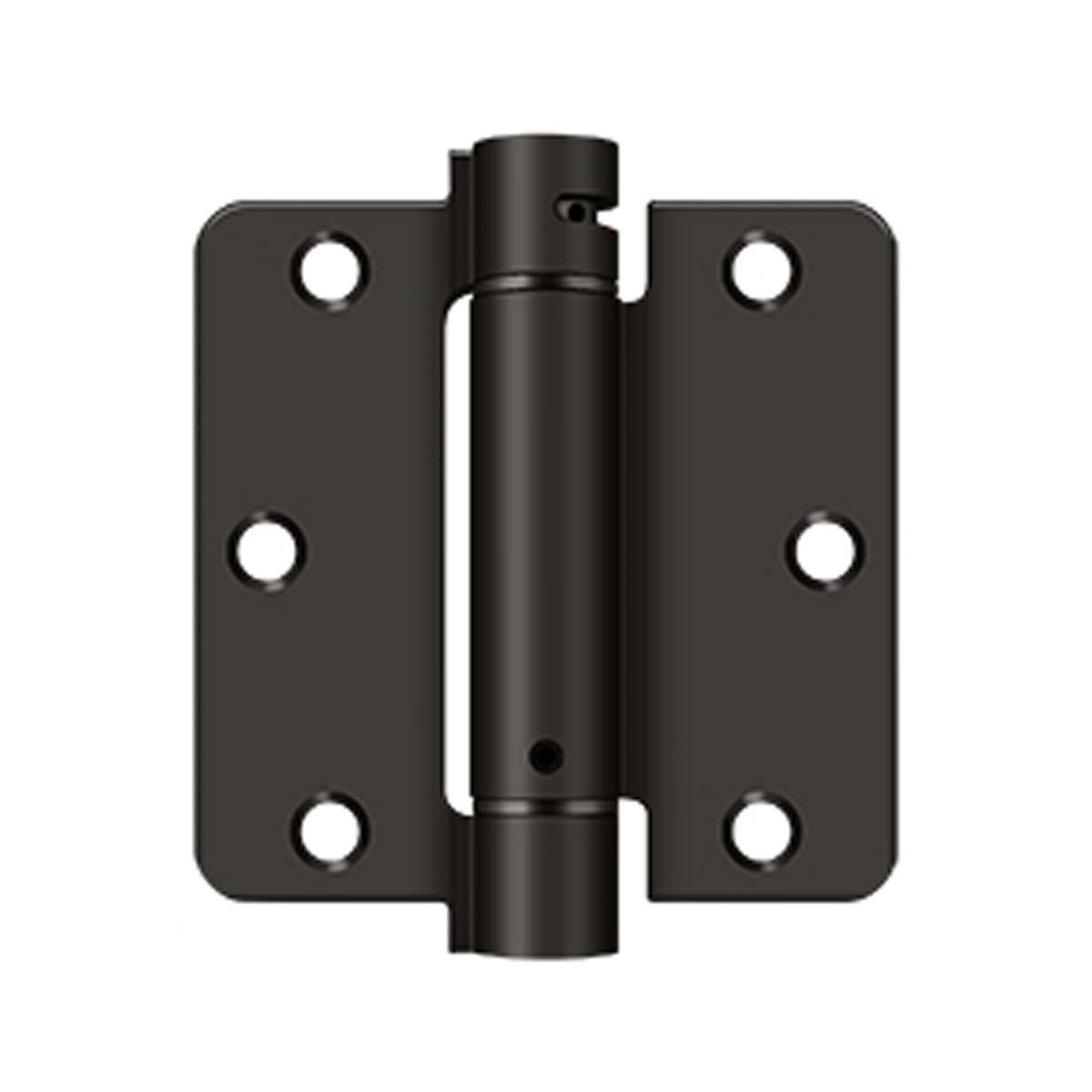 Deltana DSH35R4 - Steel Single Action Spring Hinge 3-1/2" (89mm) x 3-1/ ...