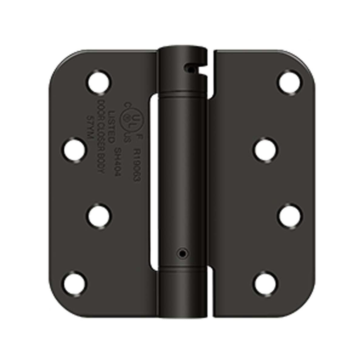 Deltana DSH4R5T - Steel Single Action Spring Hinge 4" (102mm) x 4 ...