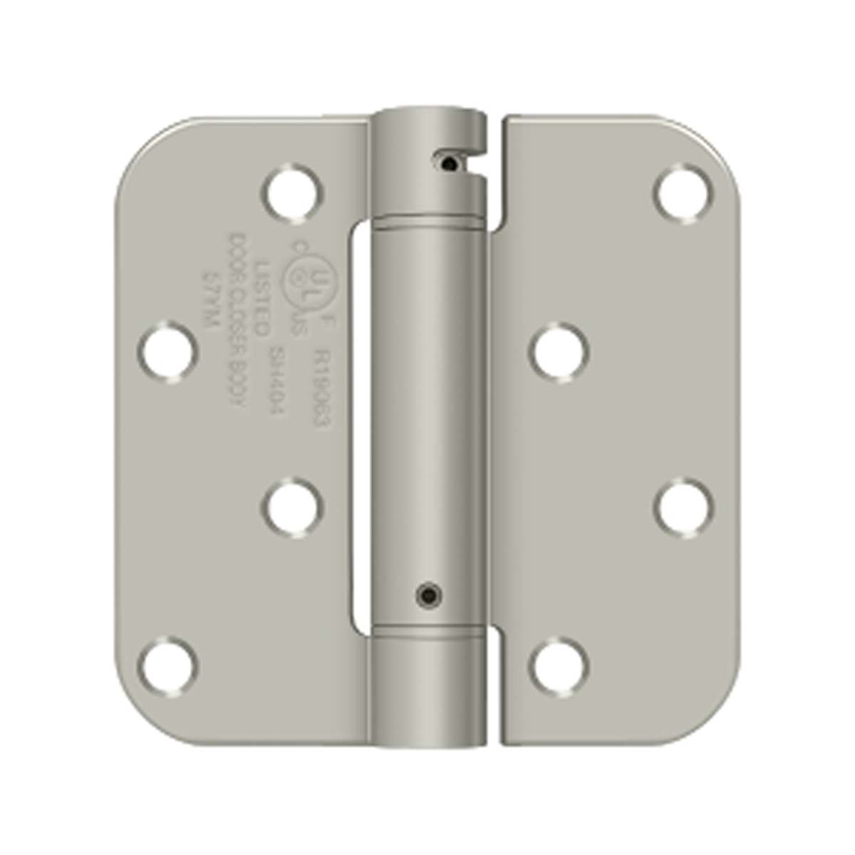 Deltana DSH4R5BM - Steel Single Action Spring Hinge 4" (102mm) x 4 ...