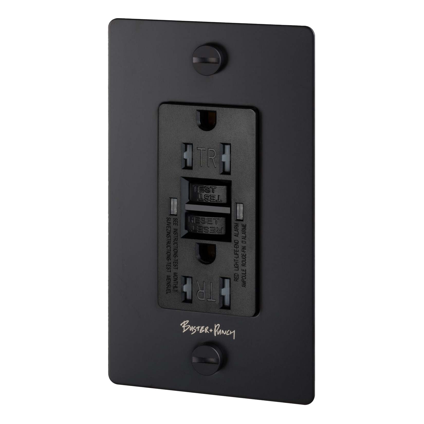 Buster and Punch 1G-GFCI-DUPLEX-OUTLET - Buster & Punch Single GFCI ...