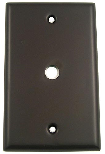 Rusticware 781ORB - Single Cable Cover Plate (Oil Rubbed Bronze ...